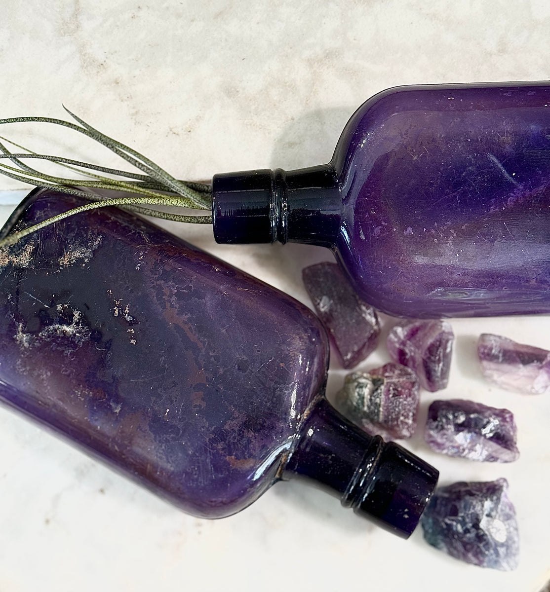 Antique Purple Bottles – ROOT ROT